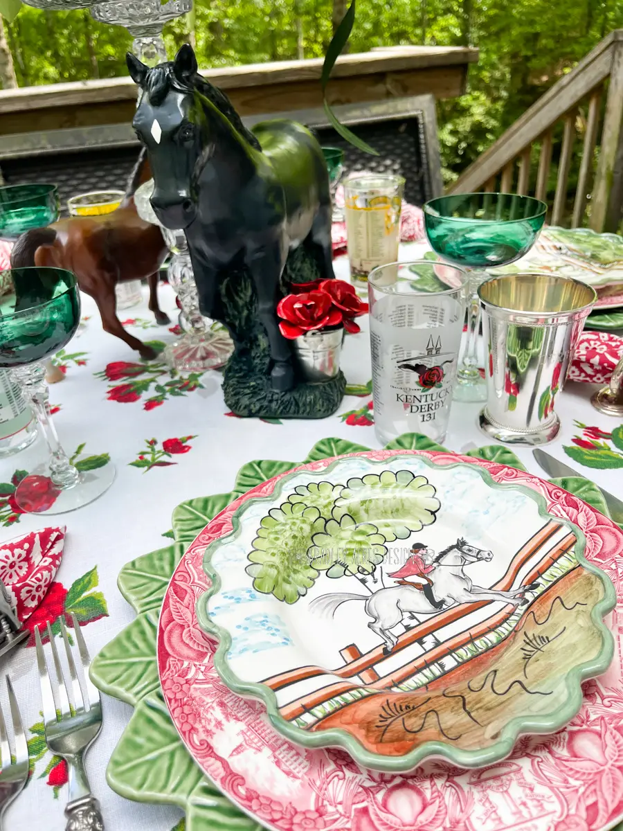 Where Color and Pattern Gather: Create a Stunning Derby Table - Bradley ...